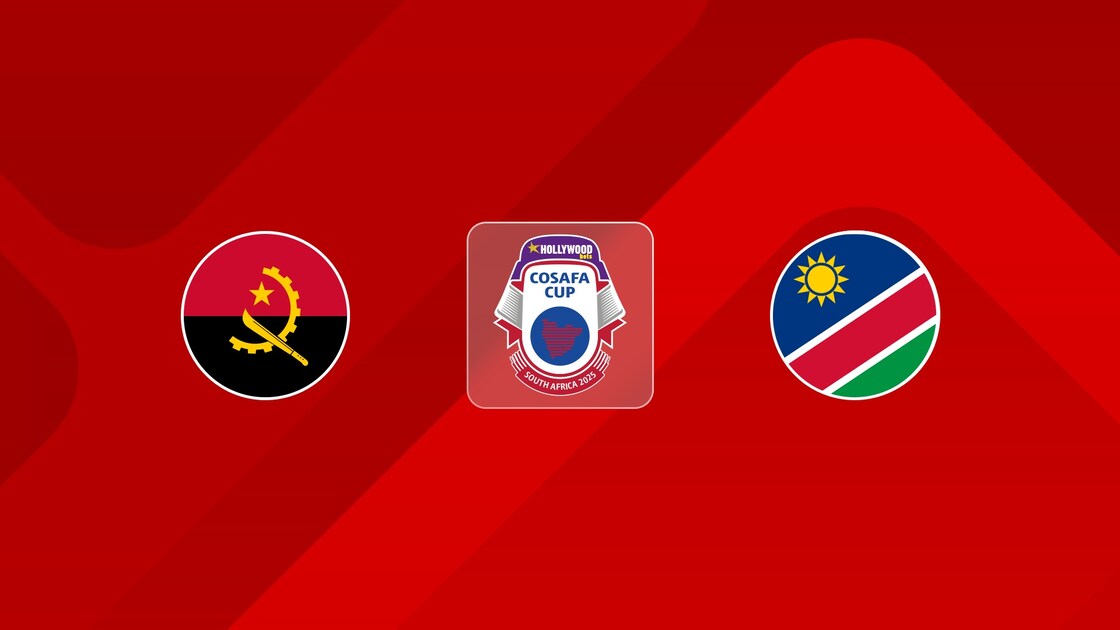 Angola v Namibia | Group Stage | HOLLYWOODBETS COSAFA Cup 2025 | Full ...