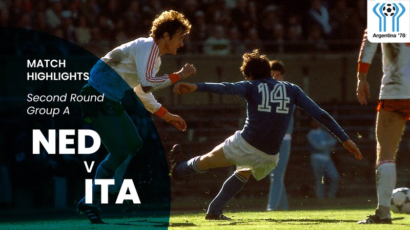 Netherlands v Italy | Second Round | 1978 FIFA World Cup Argentina ...