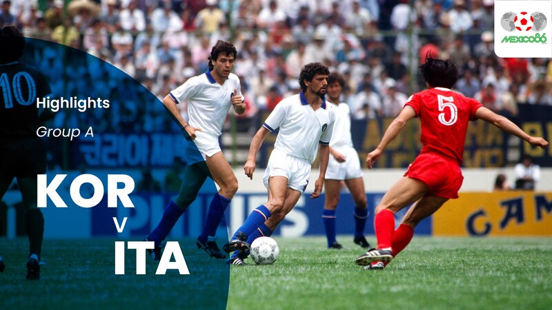 Korea Republic v Italy | Group Matches | 1986 FIFA World Cup Mexico ...