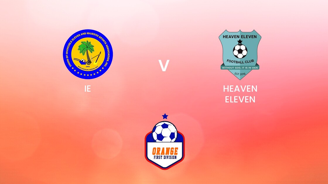 Invincible Eleven v Heaven Eleven | Orange National League 2024/25 ...