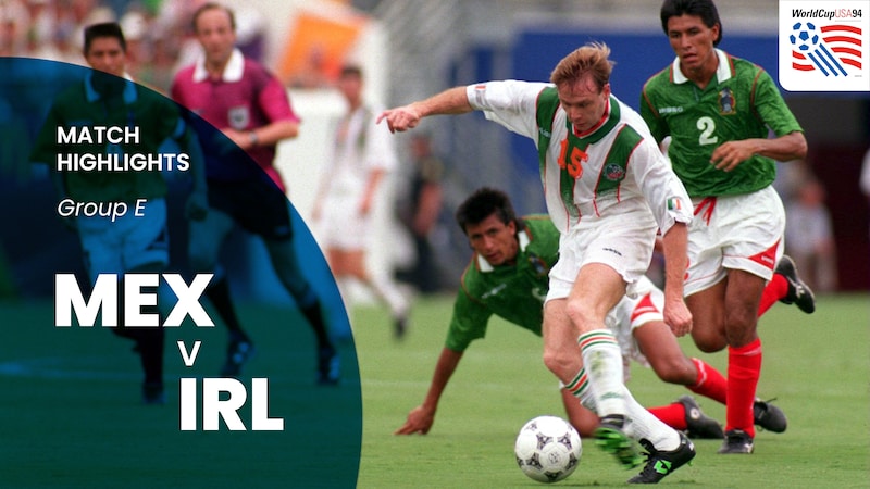 Mexico v Republic of Ireland | Group Matches | 1994 FIFA World Cup USA ...