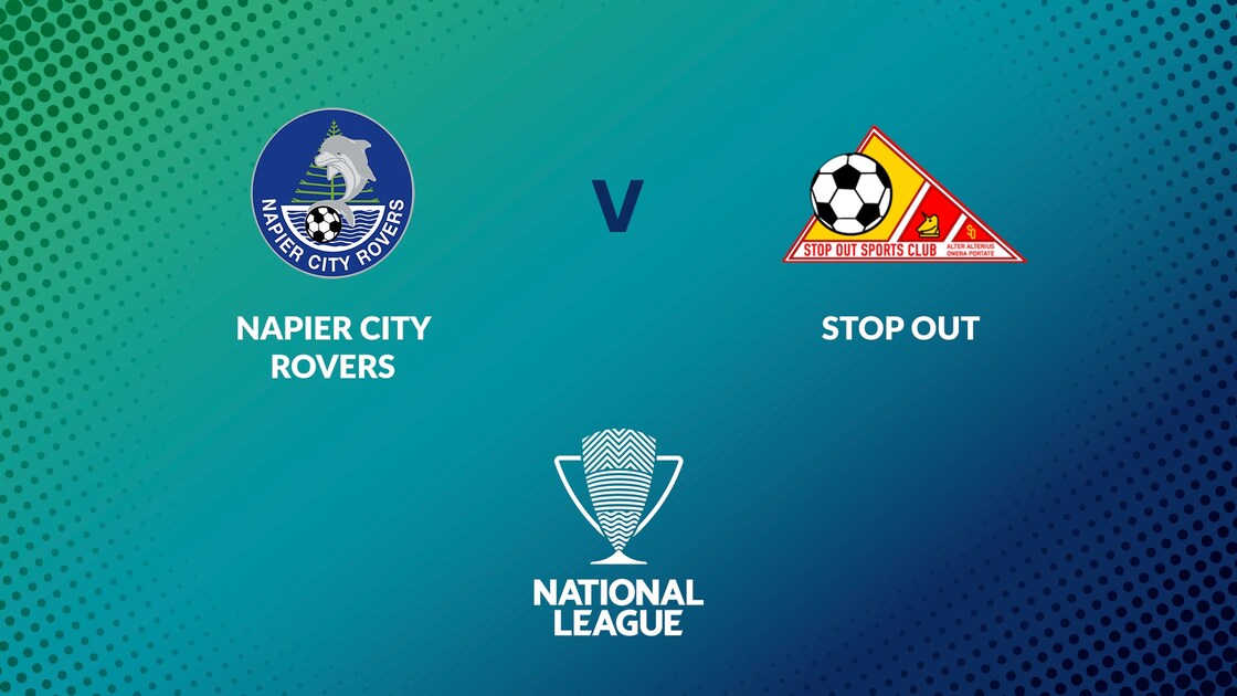 Napier City Rovers v Stop Out | Round 3 | Central League | Men's ...