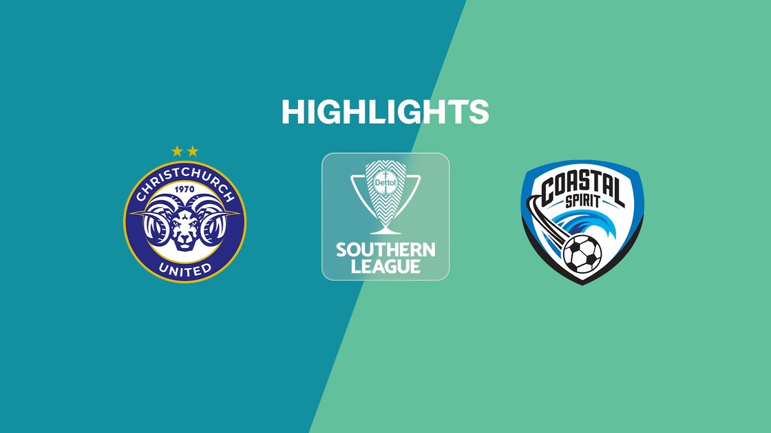 Christchurch United v Coastal Spirit | Southern League | National ...