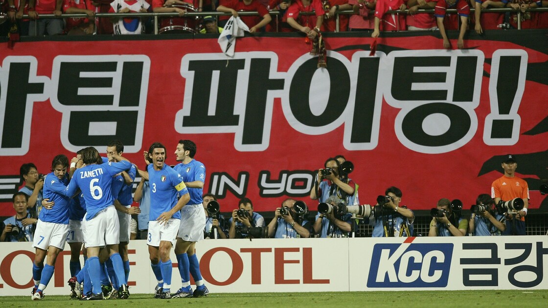 Christian Vieri Goal 18' | Korea Republic vs Italy | 2002 FIFA World ...
