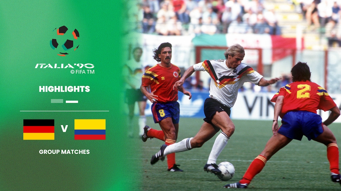 Germany FR v Colombia | Group D | 1990 FIFA World Cup Italy™ | Highlights