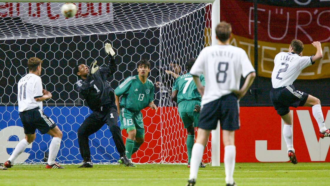 Thomas Linke Goal 73' | Germany vs Saudi Arabia | 2002 FIFA World Cup ...