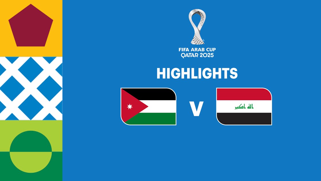 Jordan v Iraq | Quarter-finals | FIFA Arab Cup Qatar 2025™ | Highlights