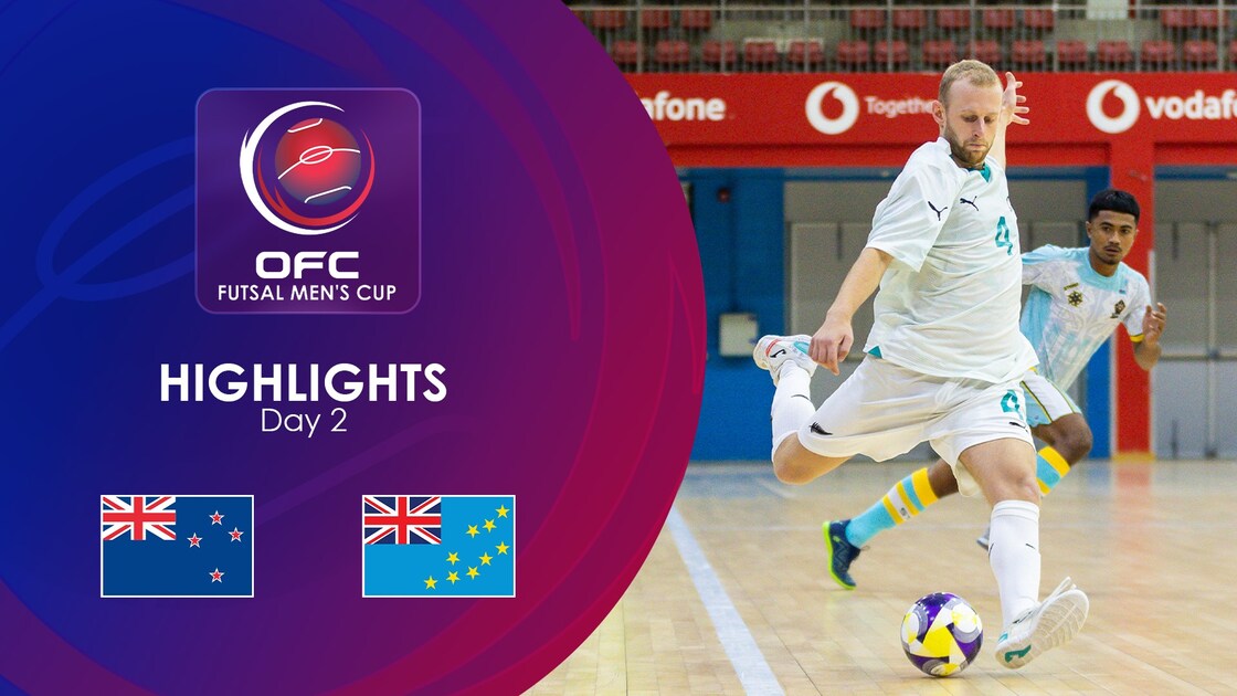 New Zealand v Tuvalu | Day 2 | OFC Futsal Men’s Cup 2025 | Highlights