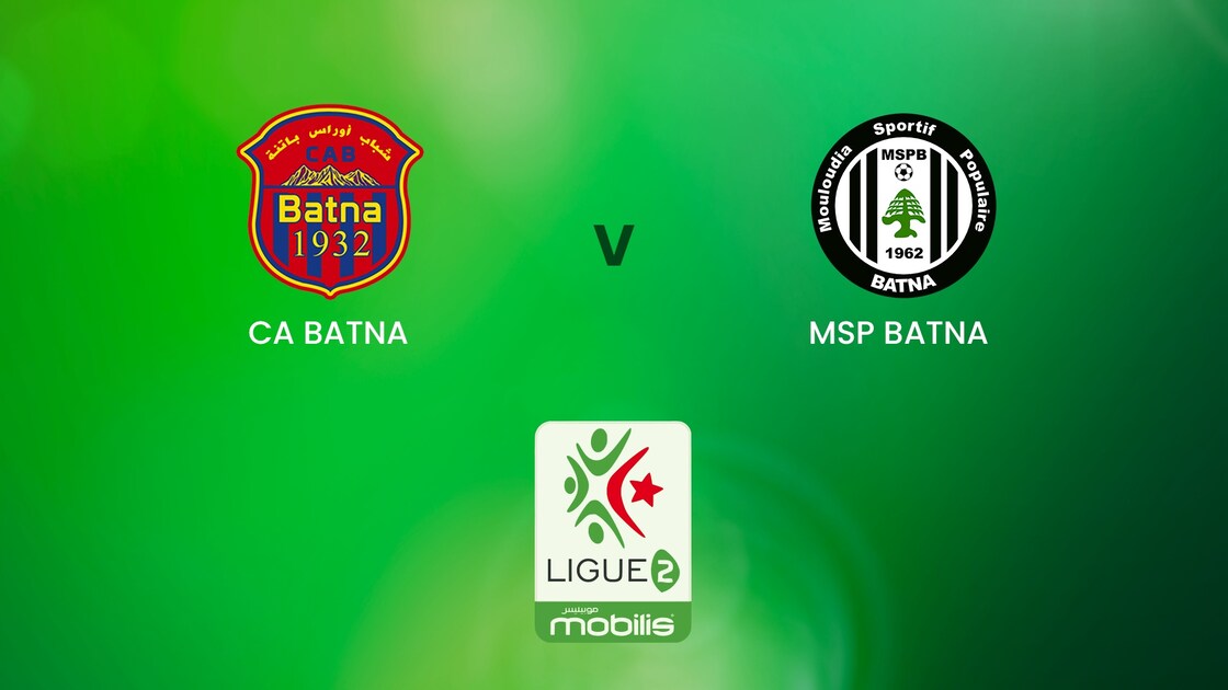 CA Batna v MSP Batna | Ligue 2 | Algeria | Full Match Replay