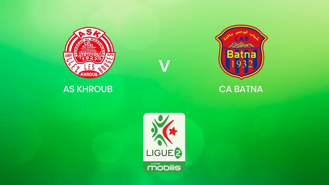 AS Khroub v CA Batna | Ligue 2 2024/25 | Algeria | Full Match Replay