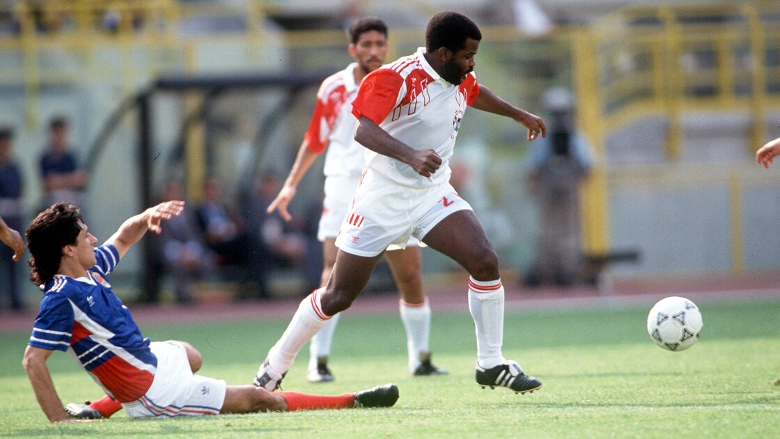 Darko Pančev Goal 46' | Yugoslavia vs United Arab Emirates | 1990 FIFA ...