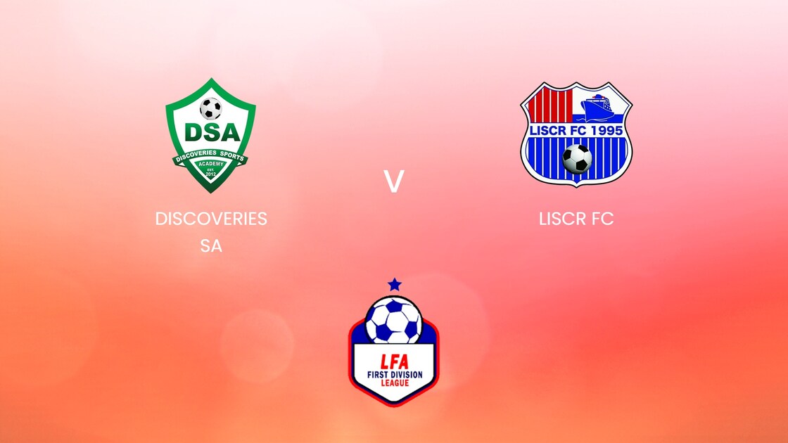 Discoveries SA v LISCR FC | LFA First Division League 2024/25 | Full ...