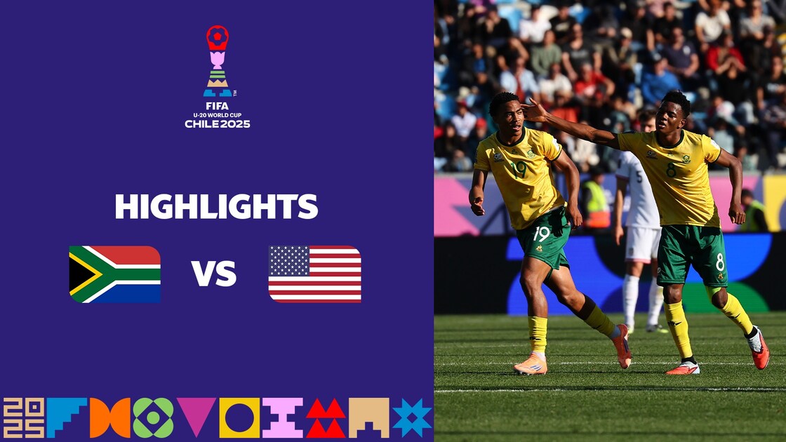 South Africa v USA | Group E | FIFA U-20 World Cup Chile 2025™ | Highlights