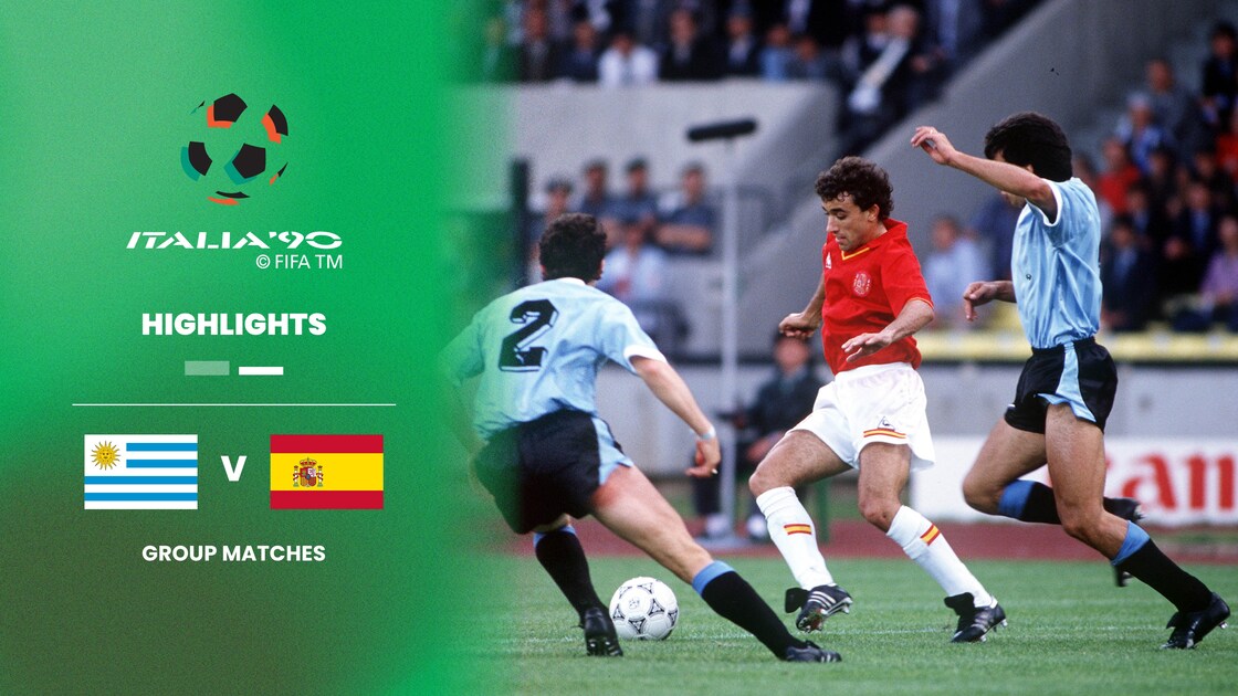 Uruguay v Spain | Group E | 1990 FIFA World Cup Italy™ | Highlights