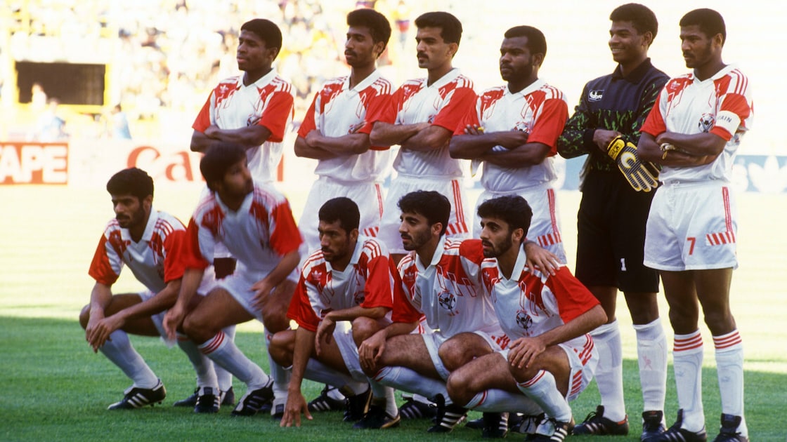 Ali Thani Jumaa Goal 22' | Yugoslavia vs United Arab Emirates | 1990 ...