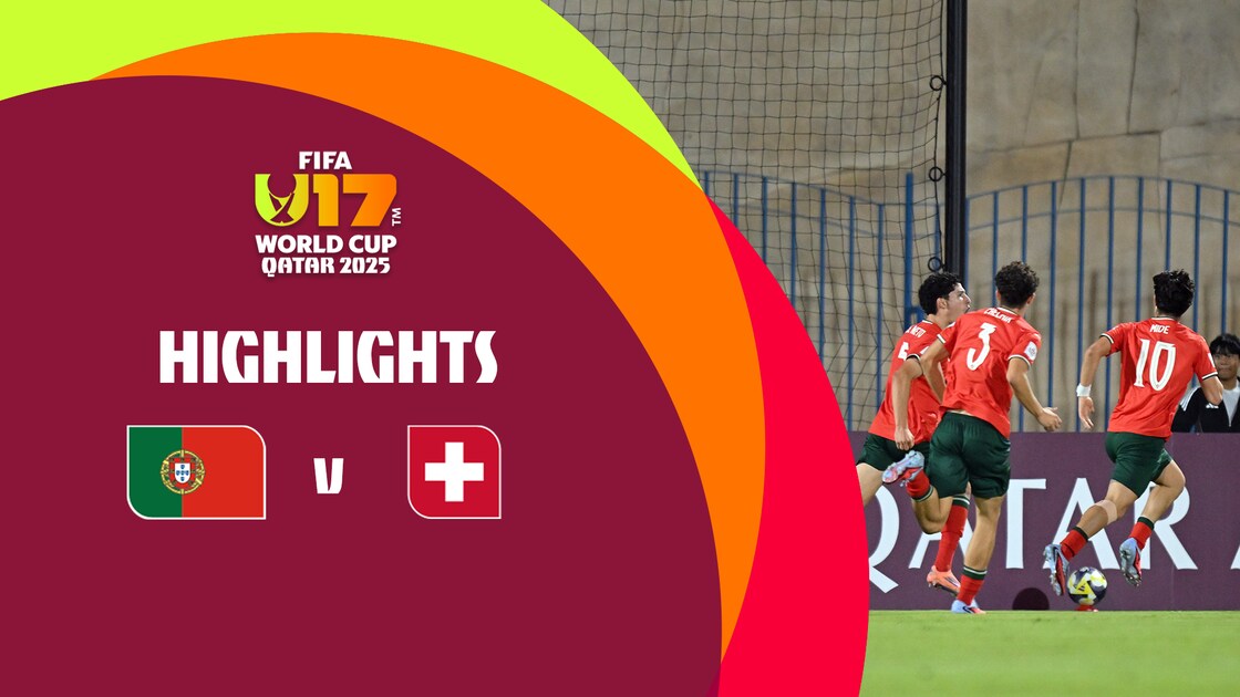 Portugal v Switzerland | Quarter-finals | FIFA U-17 World Cup Qatar 2025™ | Highlights