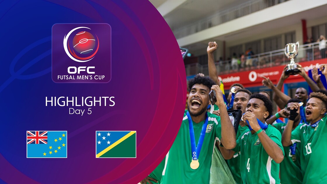 Tuvalu v Solomon Islands | Day 5 | OFC Futsal Men’s Cup 2025 | Highlights