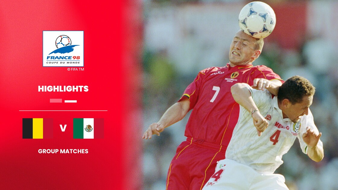 Belgium v Mexico | Group E | 1998 FIFA World Cup France™ | Highlights