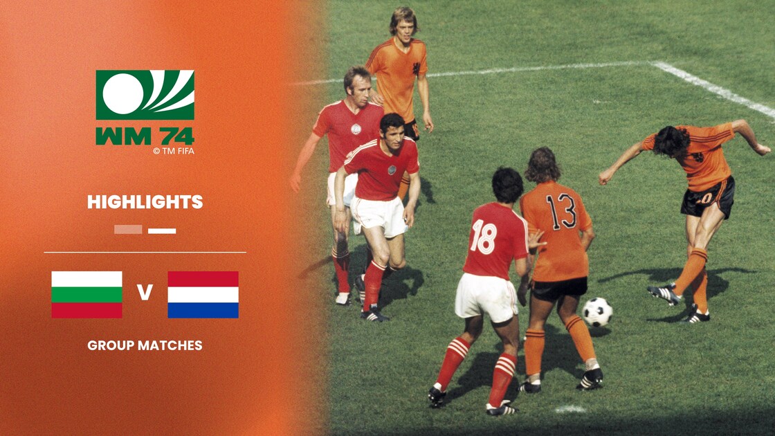 Bulgaria v Netherlands | Group 3 | 1974 FIFA World Cup Germany ...