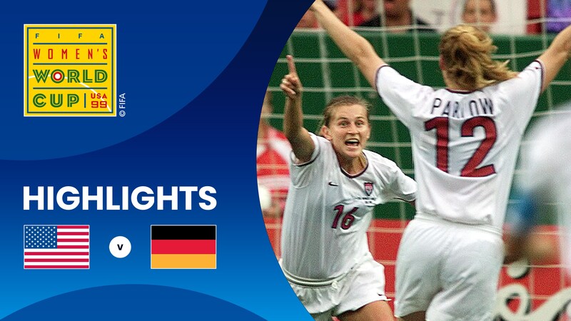 USA v Germany | Quarter-finals | FIFA Women's World Cup USA 1999™ | Highlights