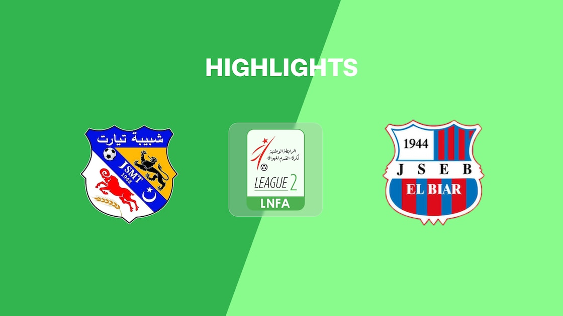 JSM Tiaret v JS El Biar | Ligue 2 2025/26 | Highlights