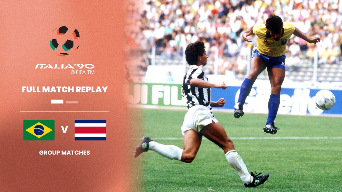 Brazil v Costa Rica | Group C | 1990 FIFA World Cup Italy™ | Full Match ...