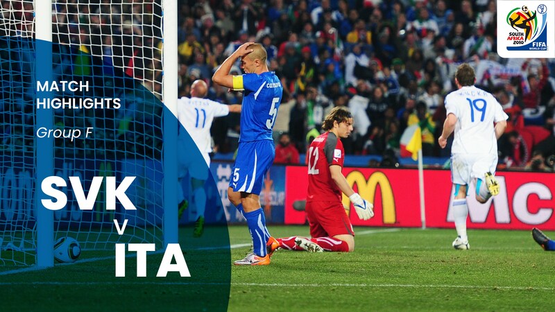 Slovakia v Italy | Group F | 2010 FIFA World Cup South Africa™ | Highlights