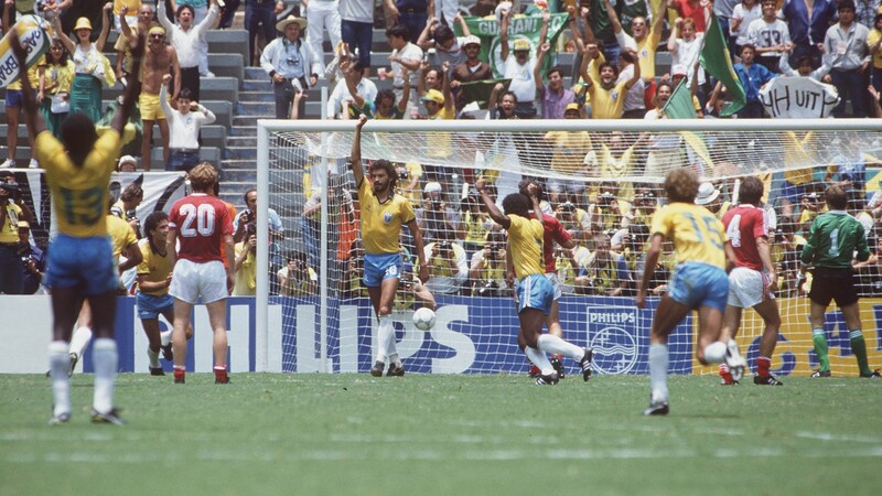 Sócrates Goal 30' | Brazil vs Poland | 1986 FIFA World Cup Mexico™