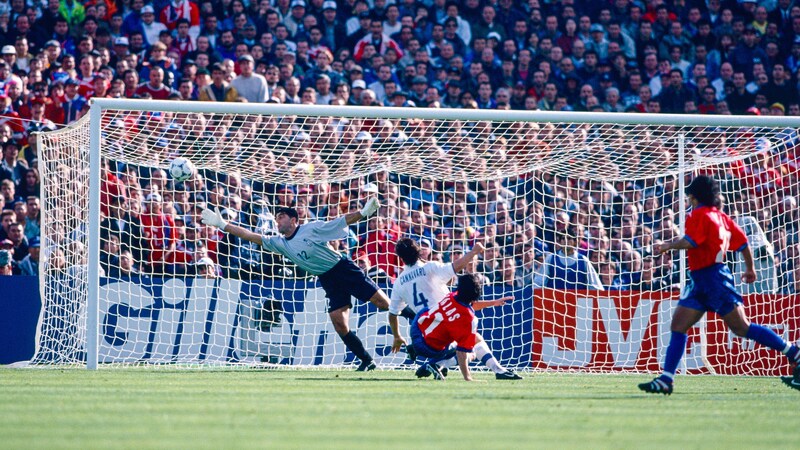 Marcelo Salas Goal 48' | Italy vs Chile | 1998 FIFA World Cup France™