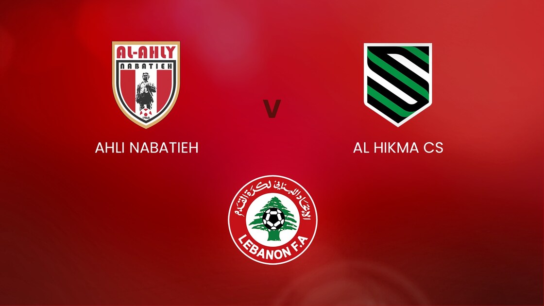 Ahli Nabatiyeh v Al Hikma CS La Sagesse | Lebanon First Division | Full ...