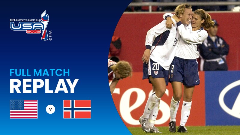 USA v Norway | Quarter-finals | FIFA Women's World Cup USA 2003™ | Full ...