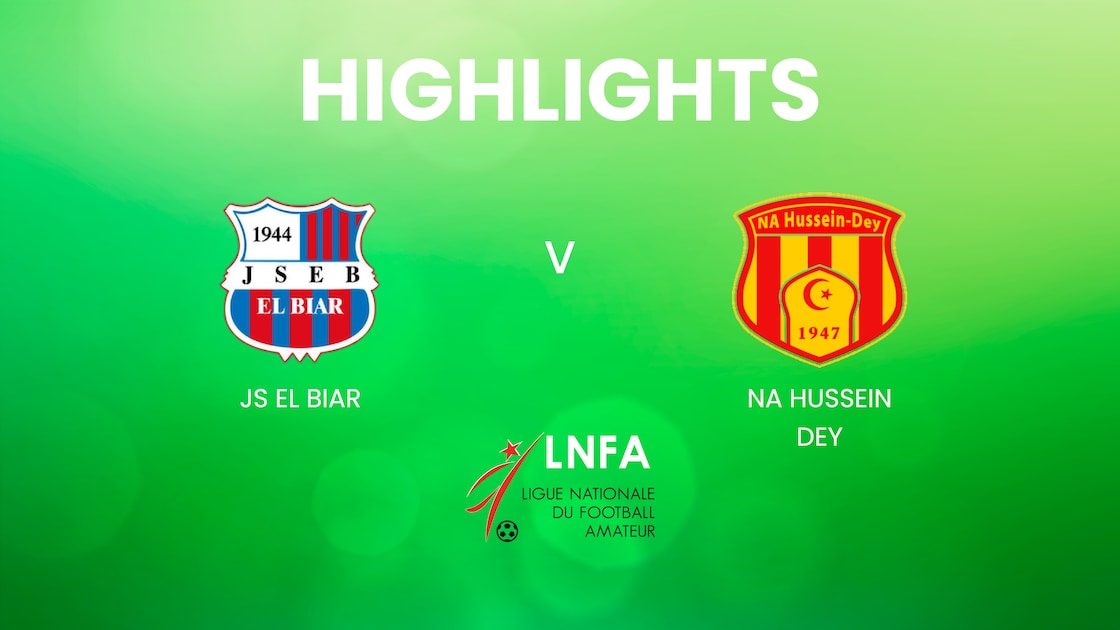 JS El Biar v NA Hussein Dey | Ligue 2 2024/25 | Algeria | Highlights