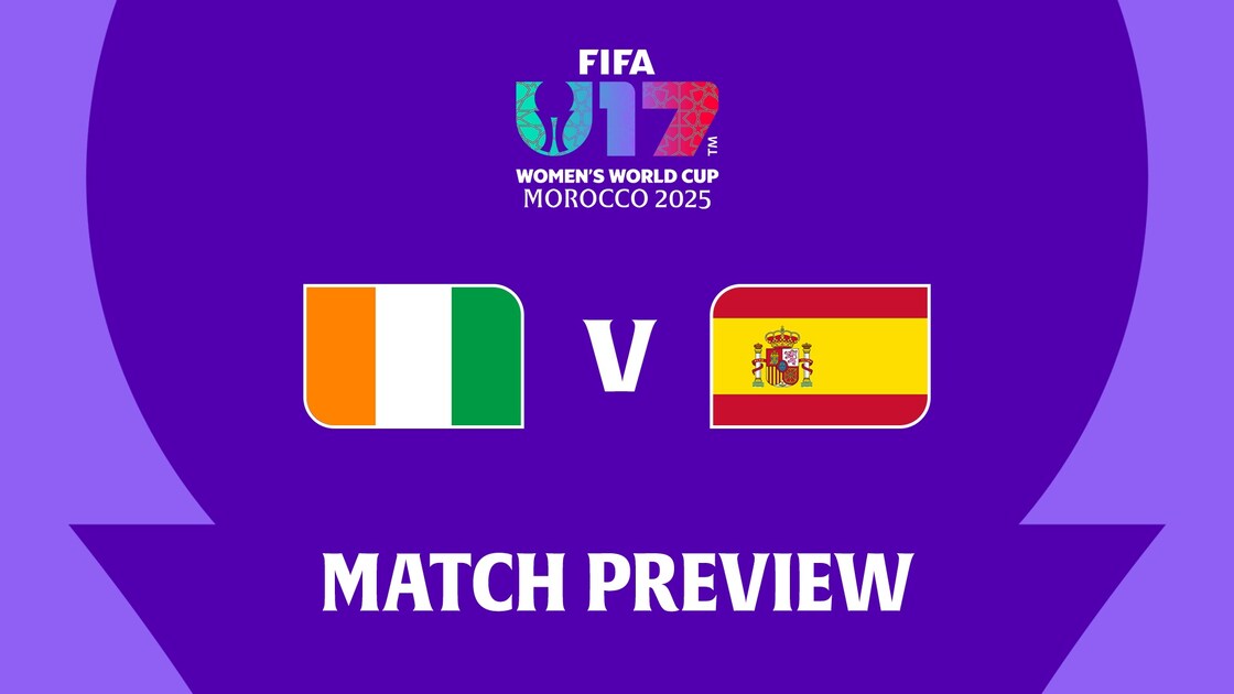 Côte d'Ivoire v Spain | Group E | FIFA U-17 Women's World Cup Morocco ...