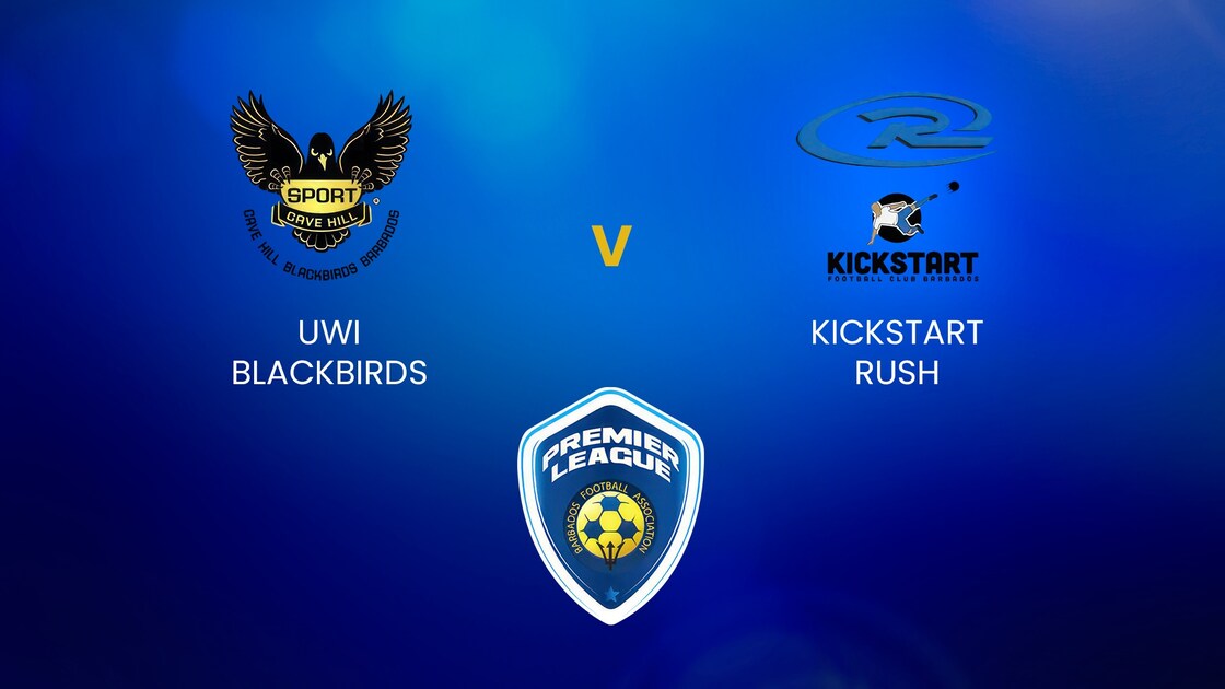 UWI Blackbirds v Kickstart Rush | BFA Premier League | Full Match Replay