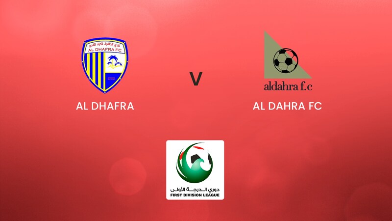 Al Dhafra v Al Dahra FC | First Division League | Full Match Replay