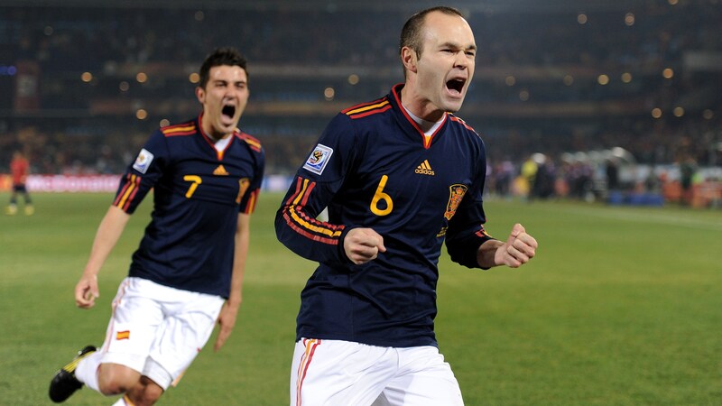 Andres Iniesta Goal 36' | Chile v Spain | 2010 FIFA World Cup South Africa™