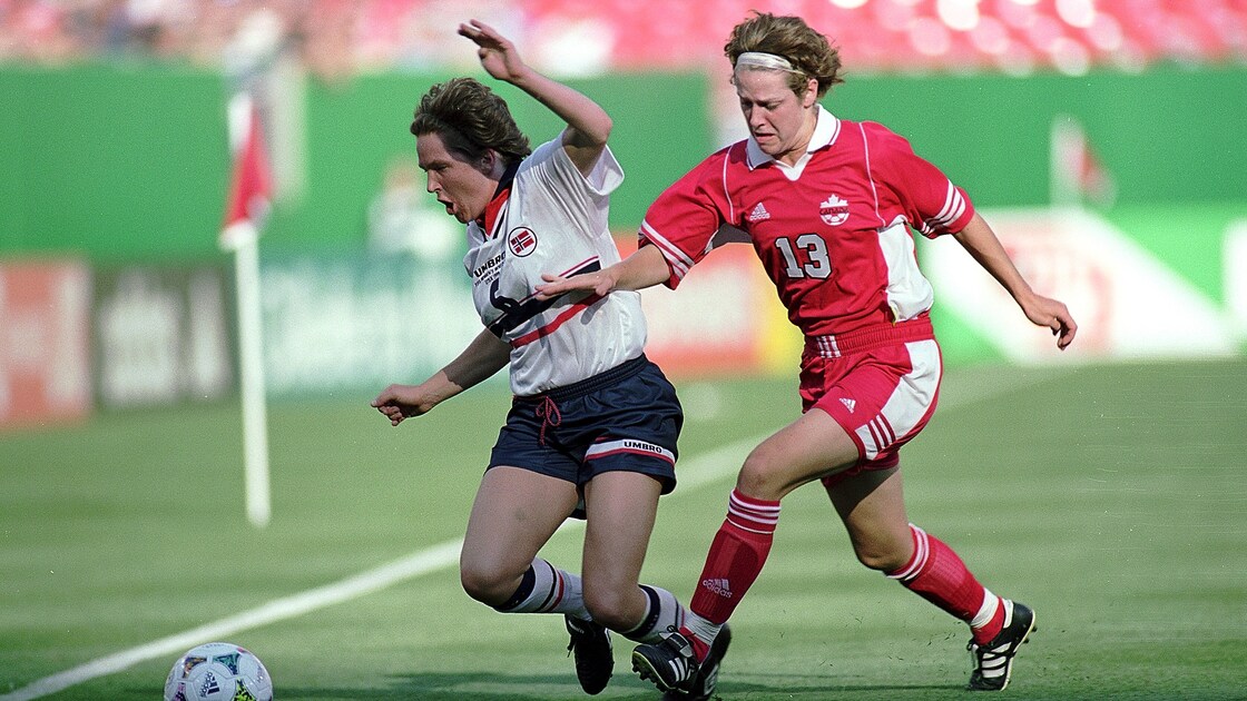 Hege Riise Goal 54' | Norway v Canada | FIFA Women's World Cup USA 1999™