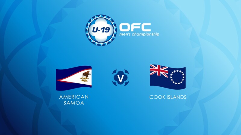 American Samoa v Cook Islands | OFC U-19 Men's Championship Qualifying ...