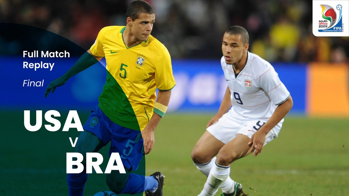 USA v Brazil | Final | FIFA Confederations Cup South Africa 2009 ...