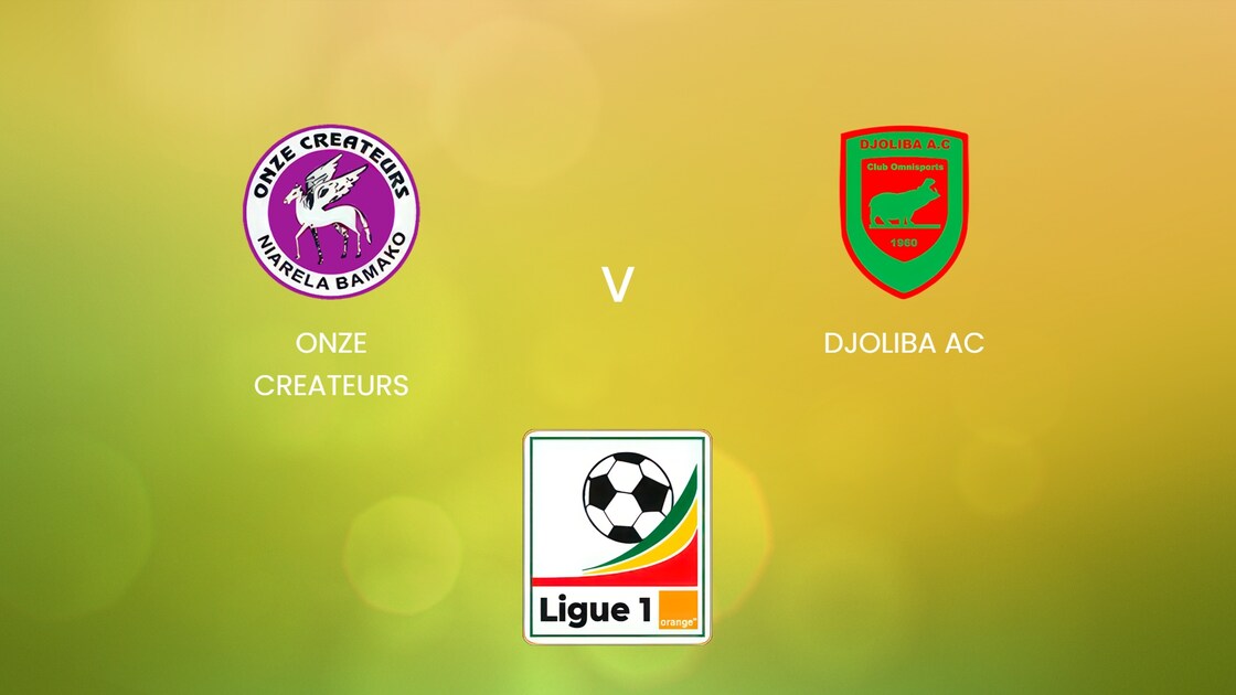 Onze Createurs v Djoliba AC | Ligue 1 Pro Orange 2024/25 | Mali | Full ...