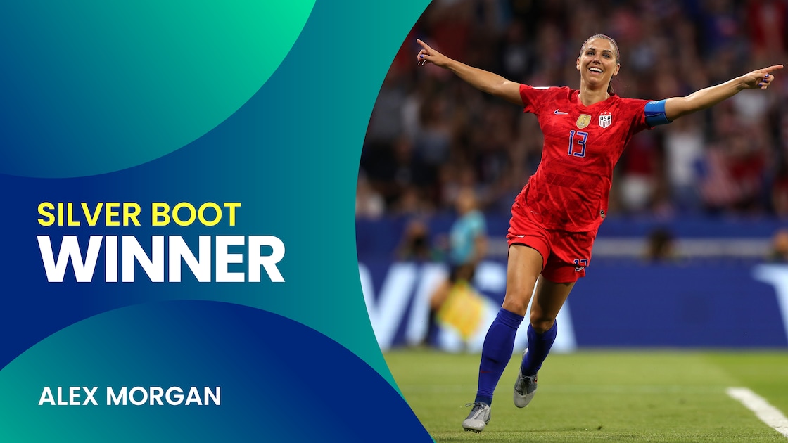 Alex Morgan | Silver Boot Award | FIFA Women's World Cup France 2019™