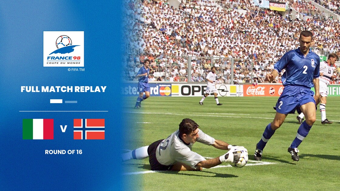 Italy v Norway | Round of 16 | 1998 FIFA World Cup France™ | Full Match ...