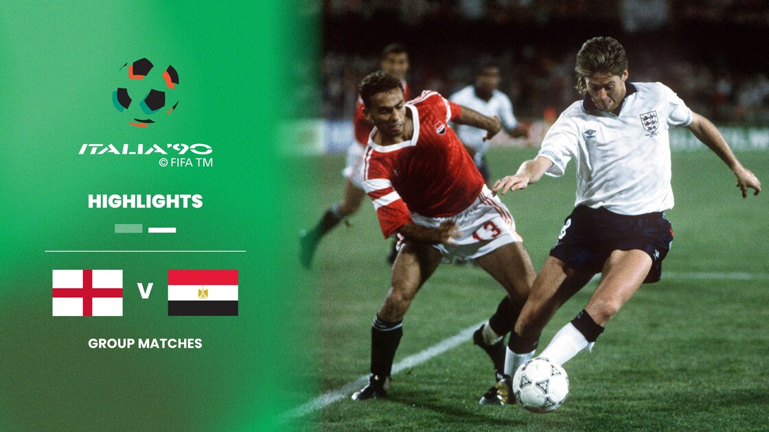 England v Egypt | Group F | 1990 FIFA World Cup Italy™ | Highlights