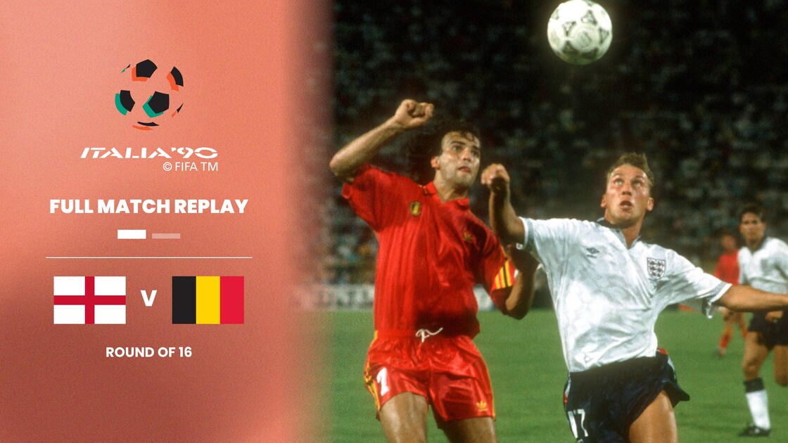 England v Belgium | Round of 16 | 1990 FIFA World Cup Italy™ | Full ...