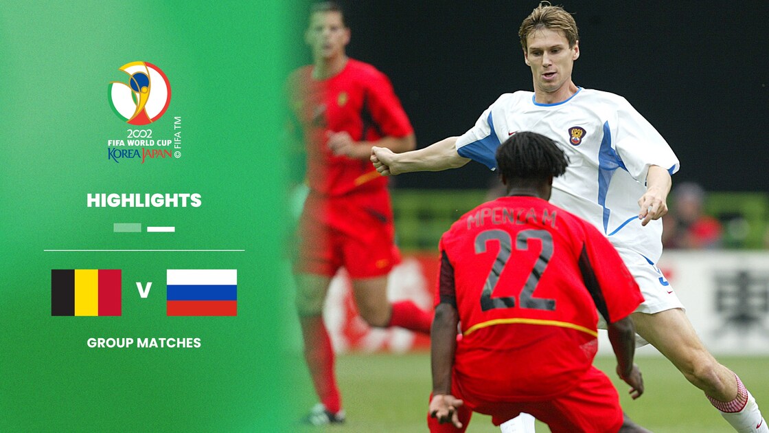 Belgium v Russia | Group H | 2002 FIFA World Cup Korea/Japan™ | Highlights