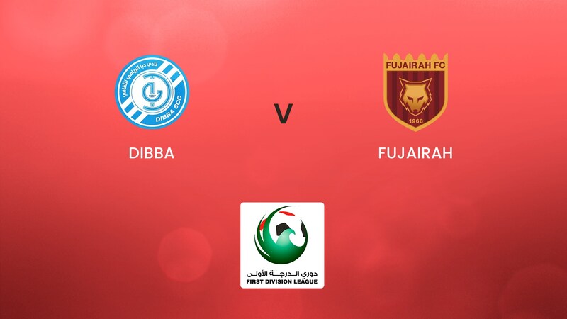 Dibba v Fujairah | First Division League | Full Match Replay