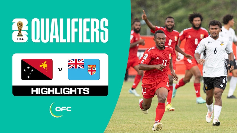Papua New Guinea V Fiji Group A Second Round Ofc Qualifiers