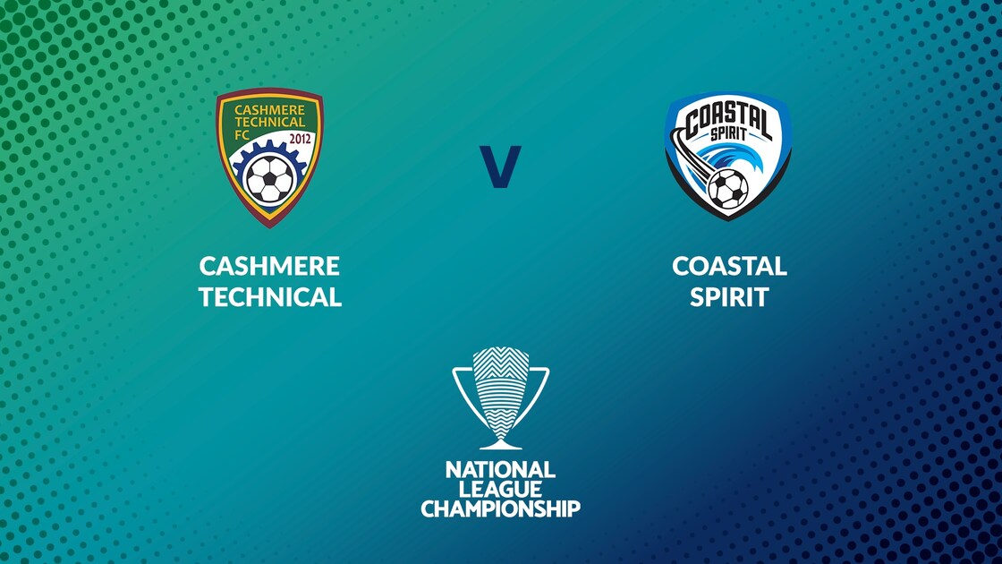 Cashmere Technical v Coastal Spirit | Men's National League ...