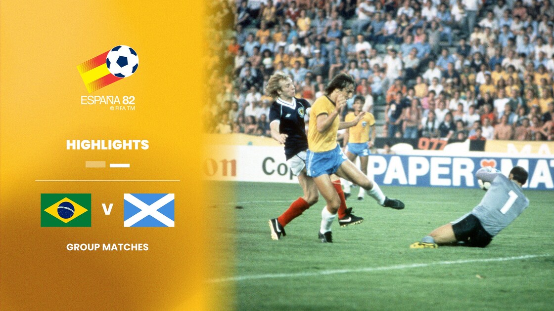Brazil v Scotland | Group 6 | 1982 FIFA World Cup Spain™ | Highlights