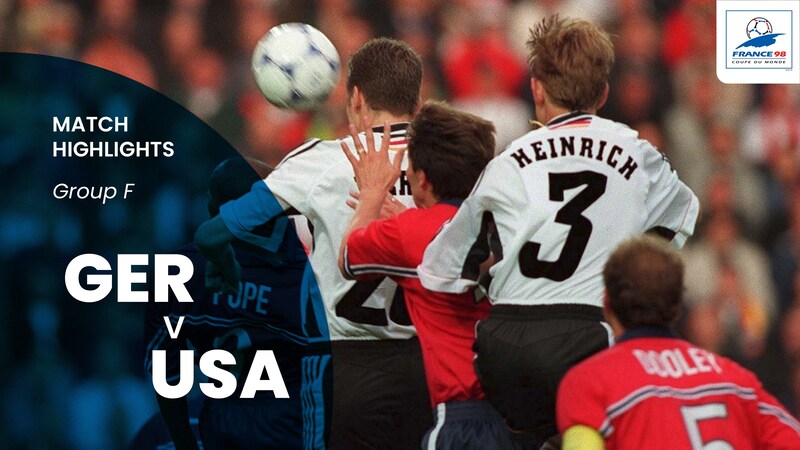 Germany v USA | Group F | 1998 FIFA World Cup France™ | Highlights